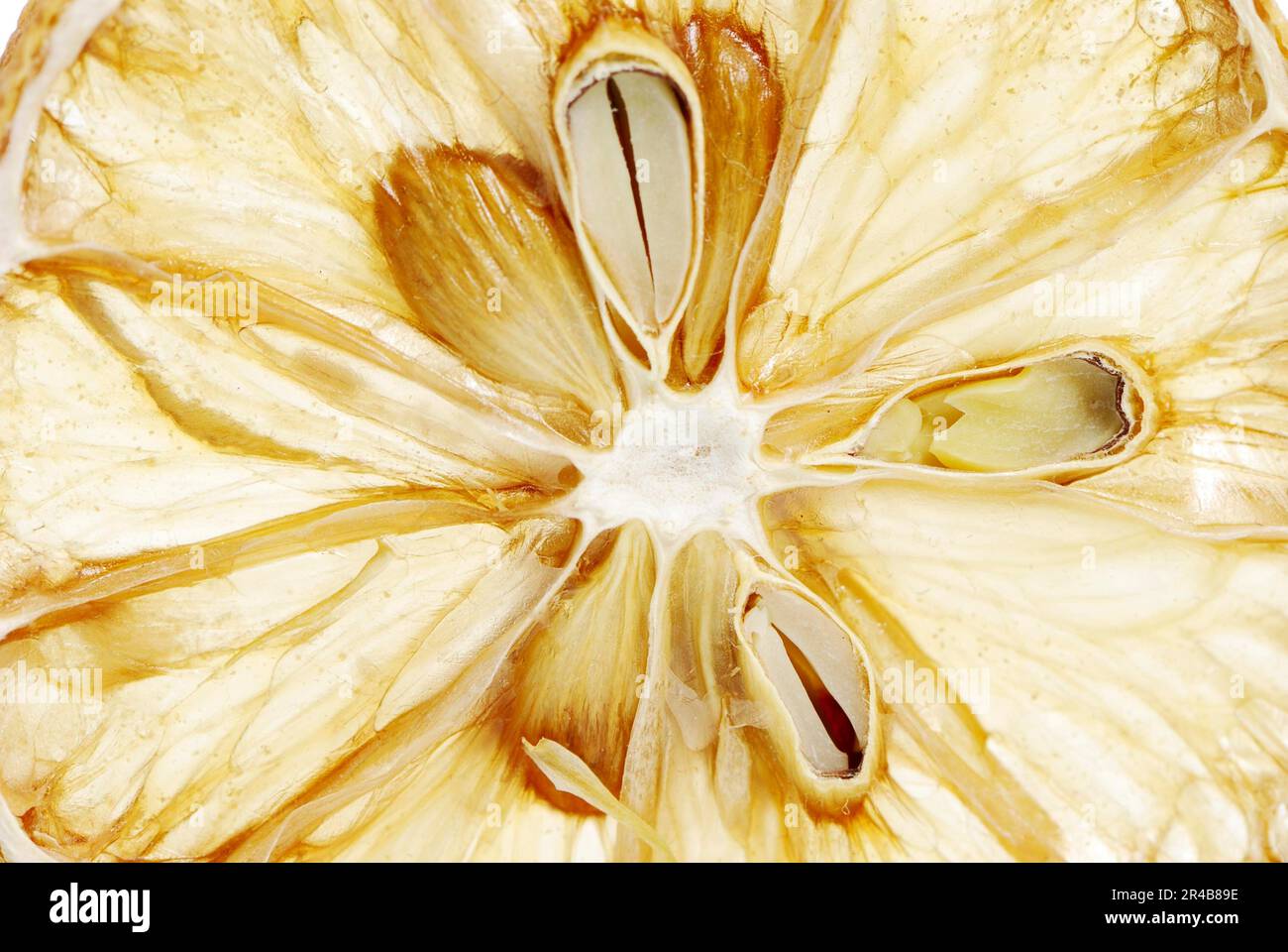 Tranche citron séchée Banque de photographies et d’images à haute ...