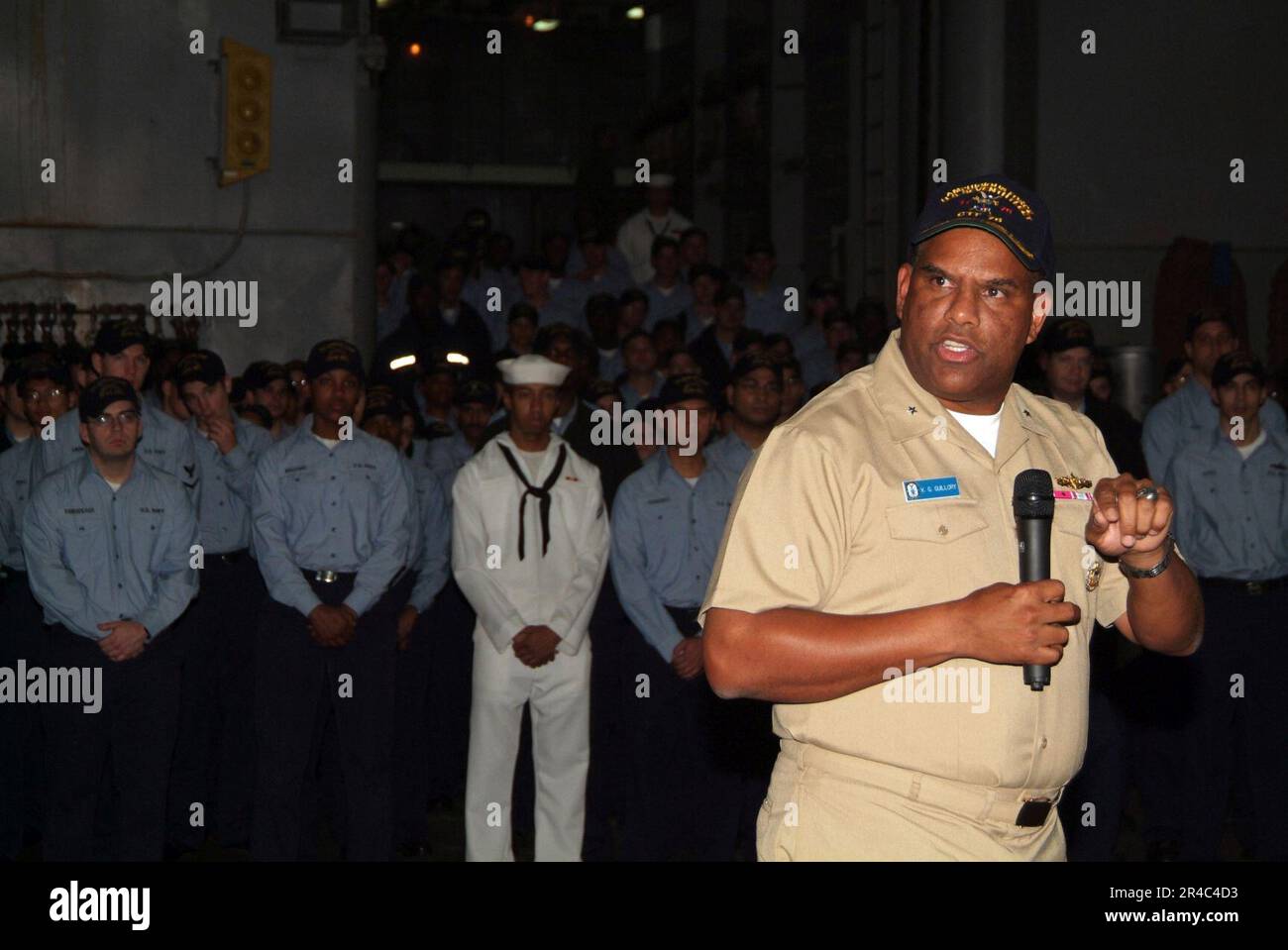 Commander of amphibious force 7th fleet Banque de photographies et d ...