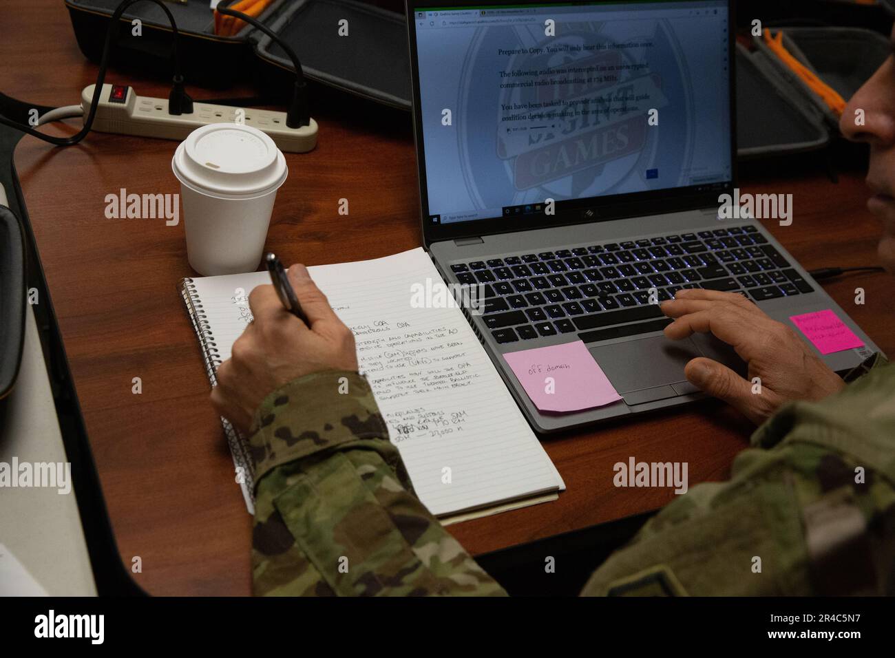 La Brigade du renseignement militaire de 300th de la Garde nationale de ...