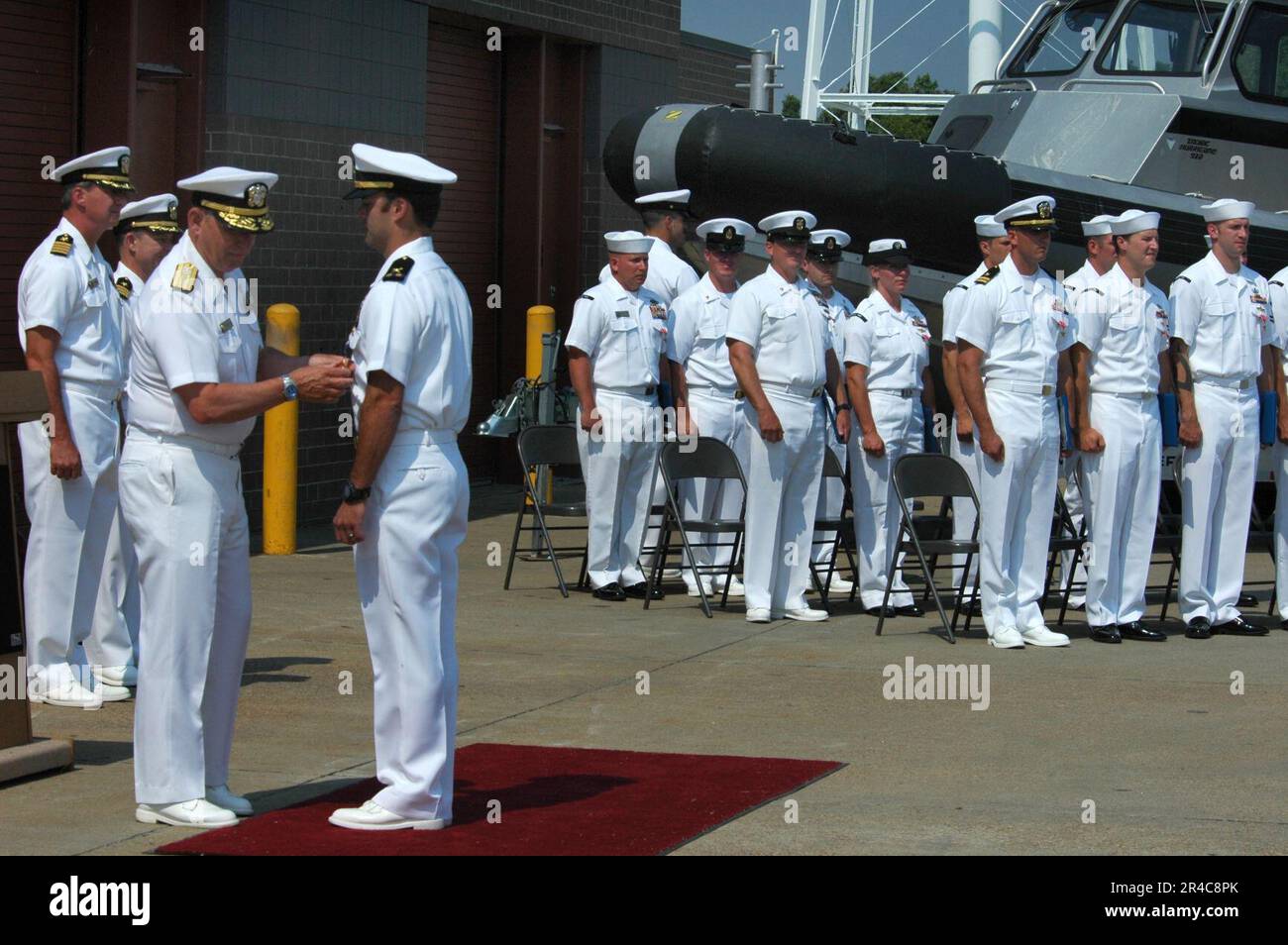 DONALD Bullard, commandant du Commandement de combat expéditionnaire de ...
