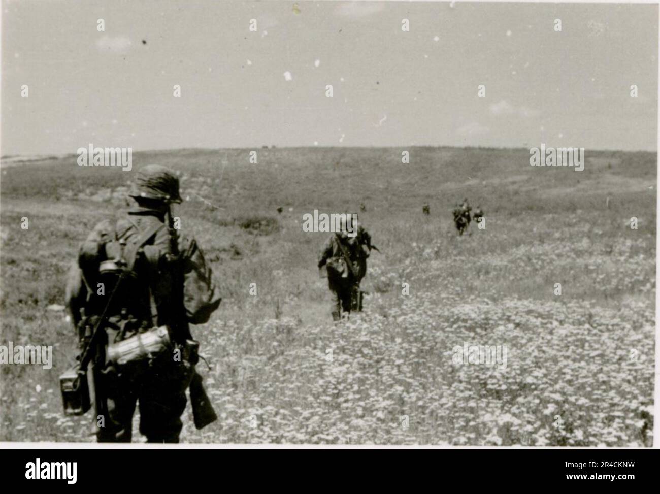 SS photographe Willi Altstadt, Division Wiking, Russie 1942. Scènes de ...