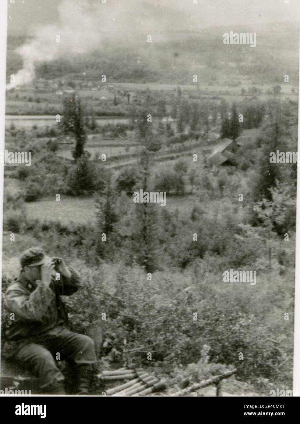 SS photographe Willi Altstadt, Division Wiking, Russie 1942. Scènes de ...