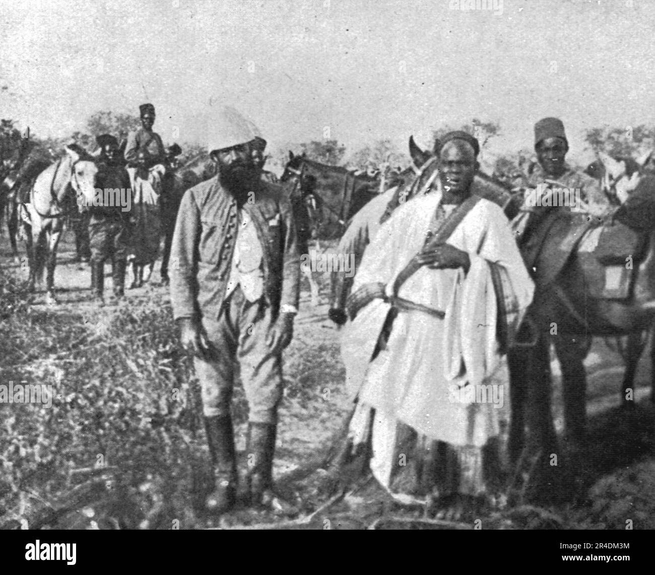 ''en Afrique, la conquête du Cameroun; le capitaine Godard, des spahis ...