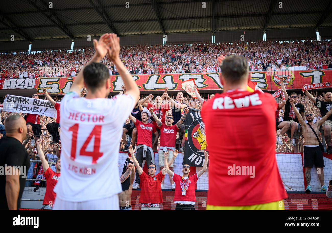 Feature, adieu à Jonas HECTOR (K) et goalwart Timo HORN r. (K) après le ...