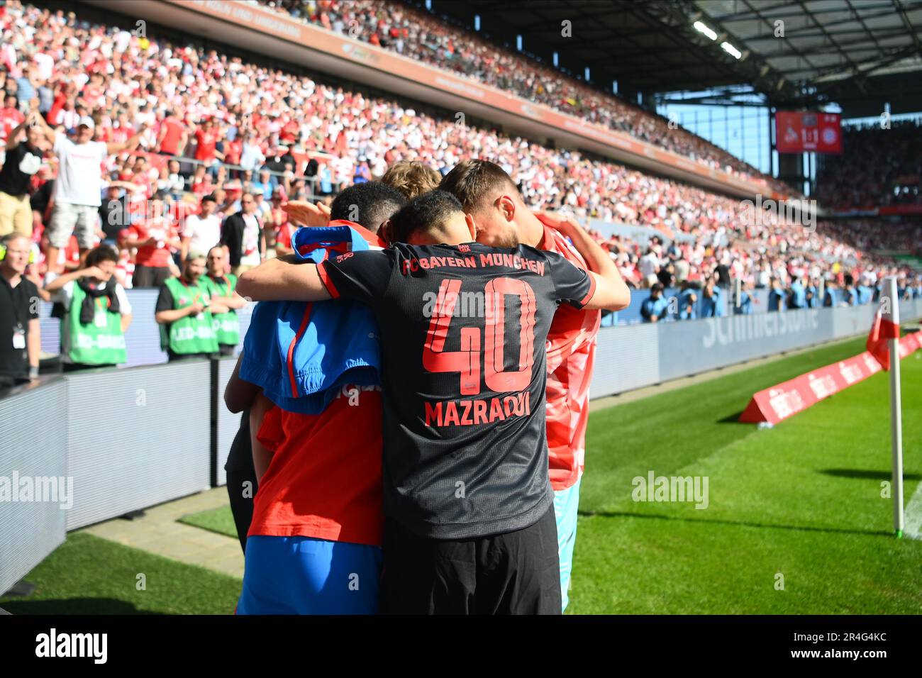 COLOGNE, ALLEMAGNE - 27 mai 2023 : Bayern Championes. Le match de ...