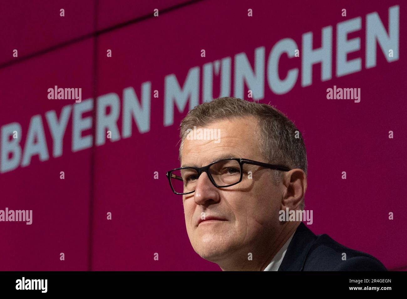 New Bayern Munich soccer club CEO Jan Christian Dreesen attends a news ...