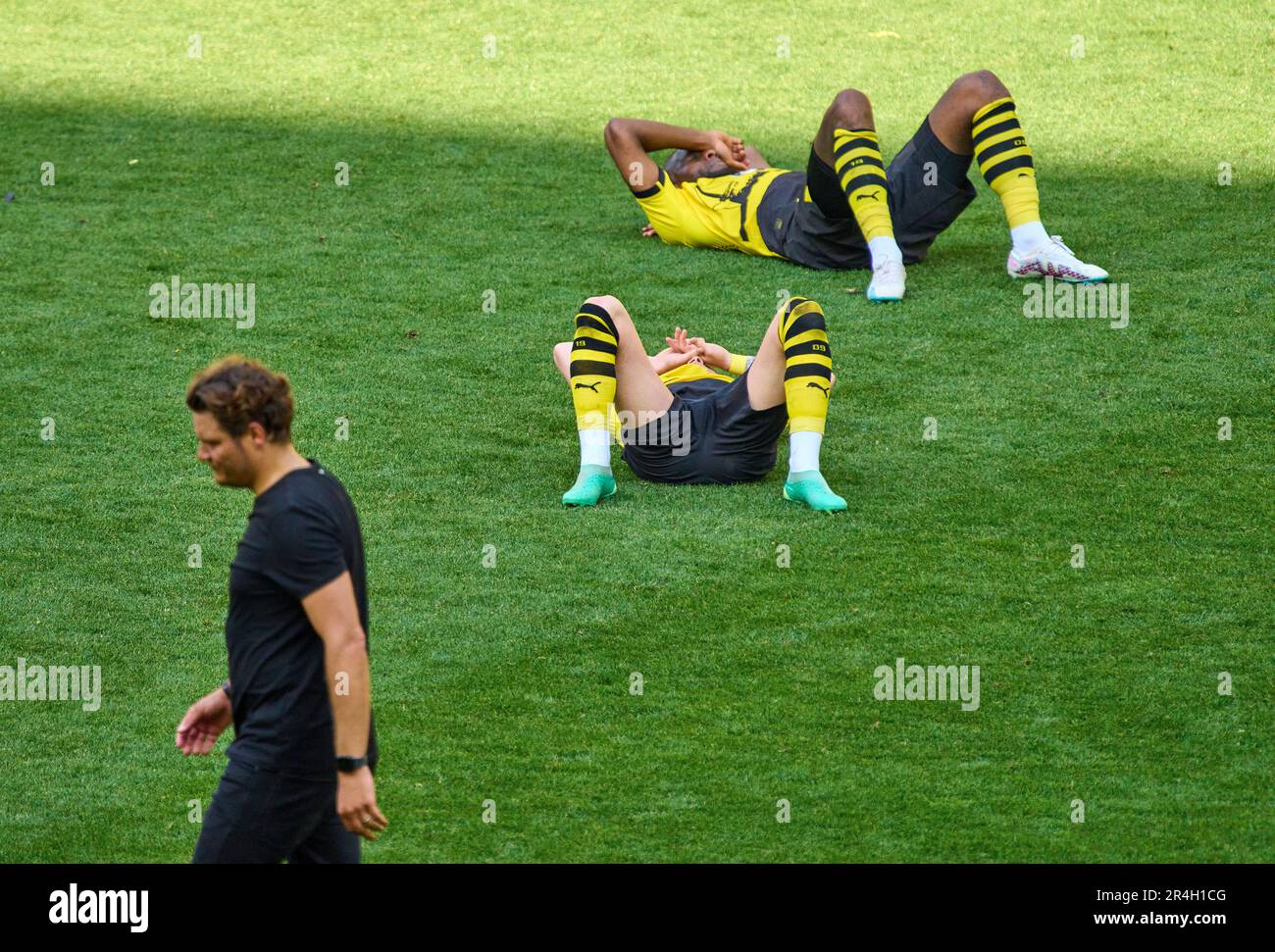 Marco REUS, BVB 11 Anthony Modeste Nr. 20 BVB Edin Terzic, entraîneur ...