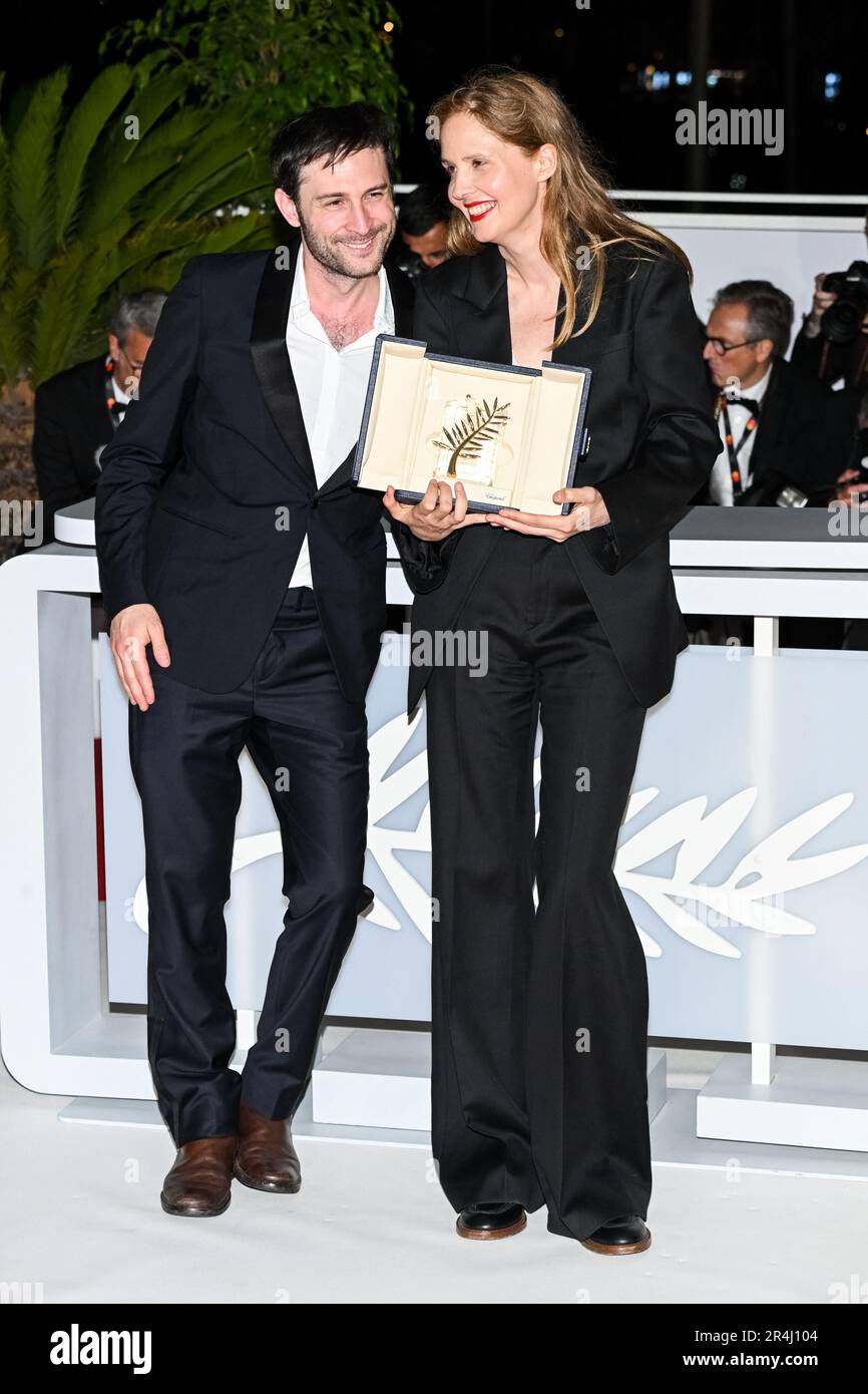 Cannes, France. 27th mai 2023. Arthur Harari, Justine Triet 76th ...