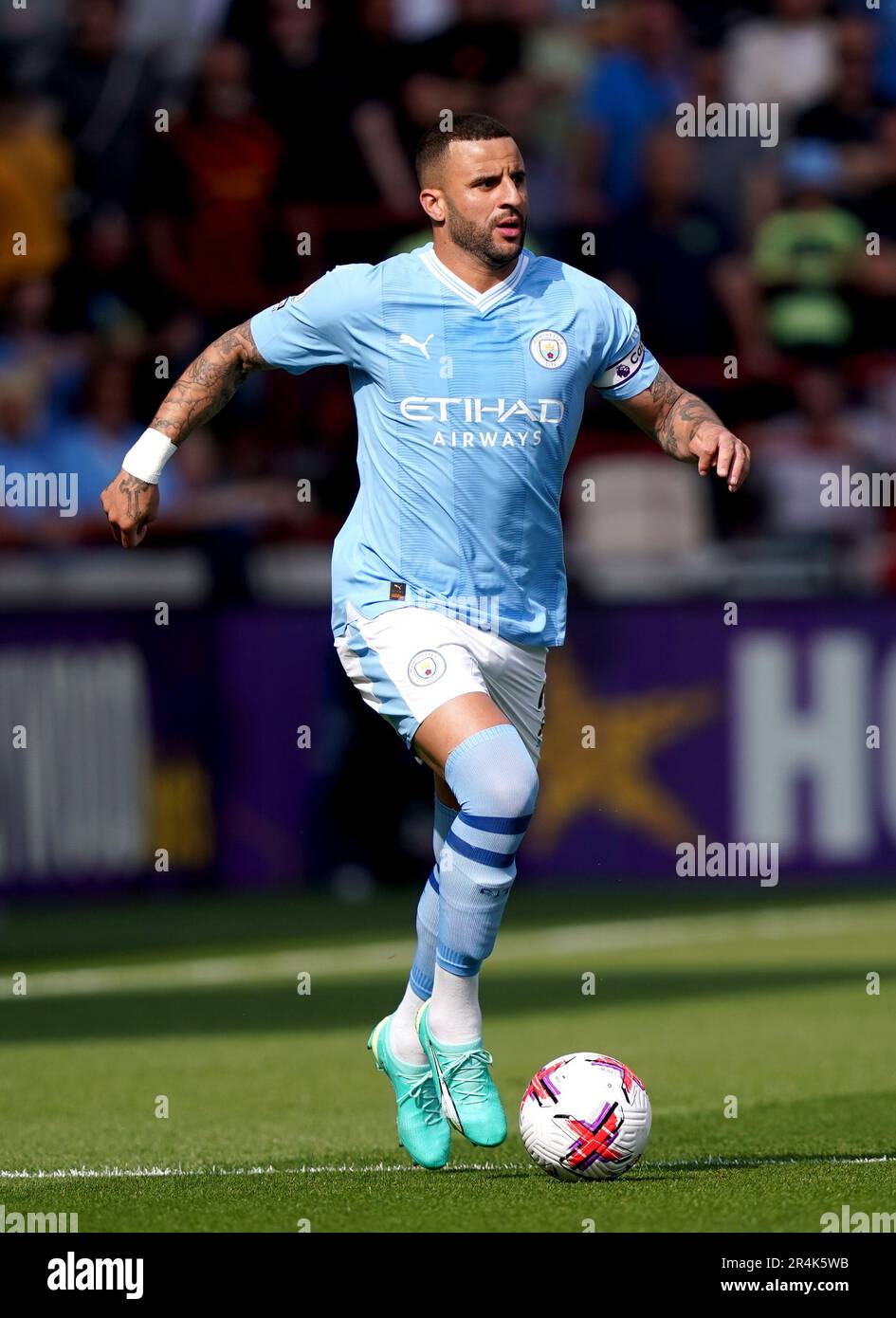 Kyle Walker de Manchester City lors du match de la Premier League au ...