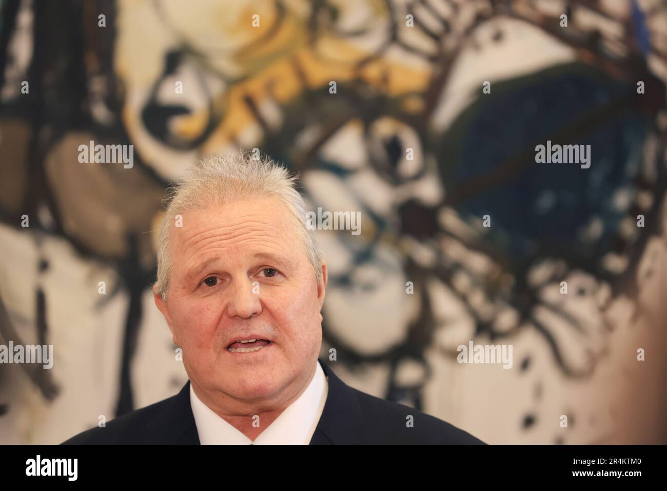 Sydney, Australie. 29th mai 2023. Tim Olsen s'entretient avec les ...