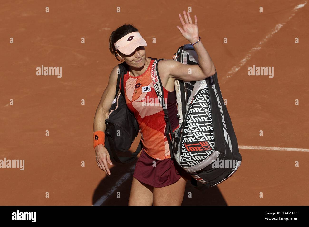 Alize Cornet de France pendant le 1 jour de l'Open de France 2023 ...