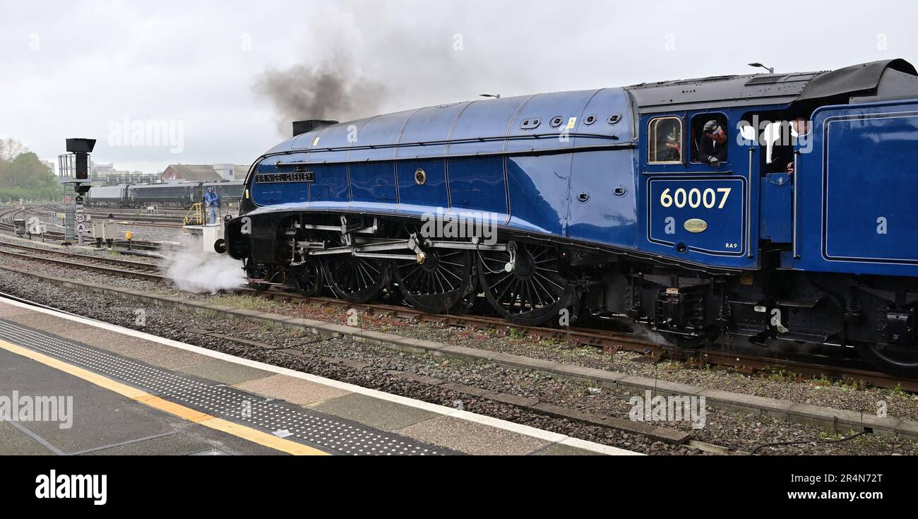 Classe A4 Pacifique No 60007 Sir Nigel Gresley à la gare de Bristol ...