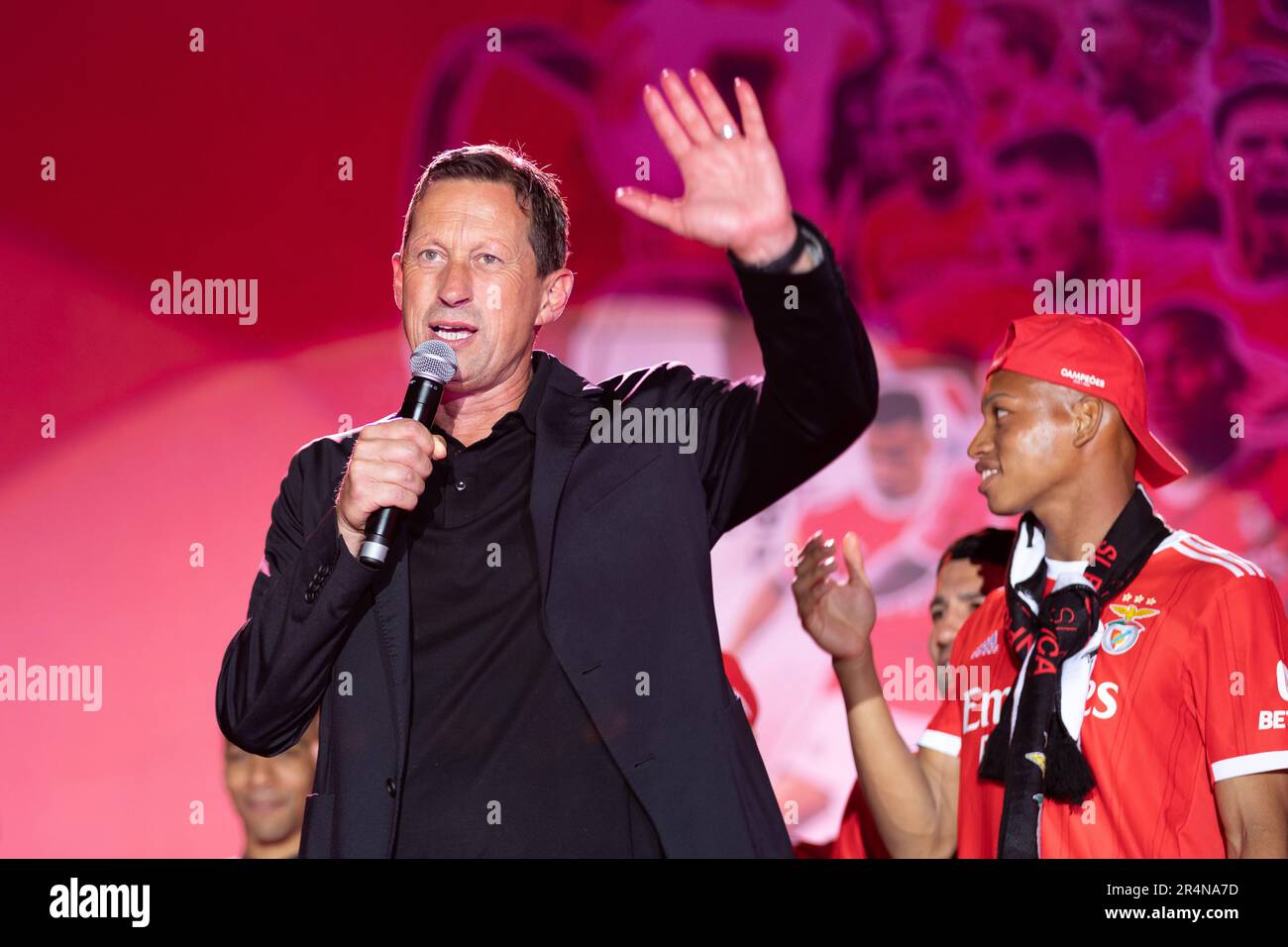 28 mai 2023. Lisbonne, Portugal. Roger Schmidt, entraîneur en chef de ...