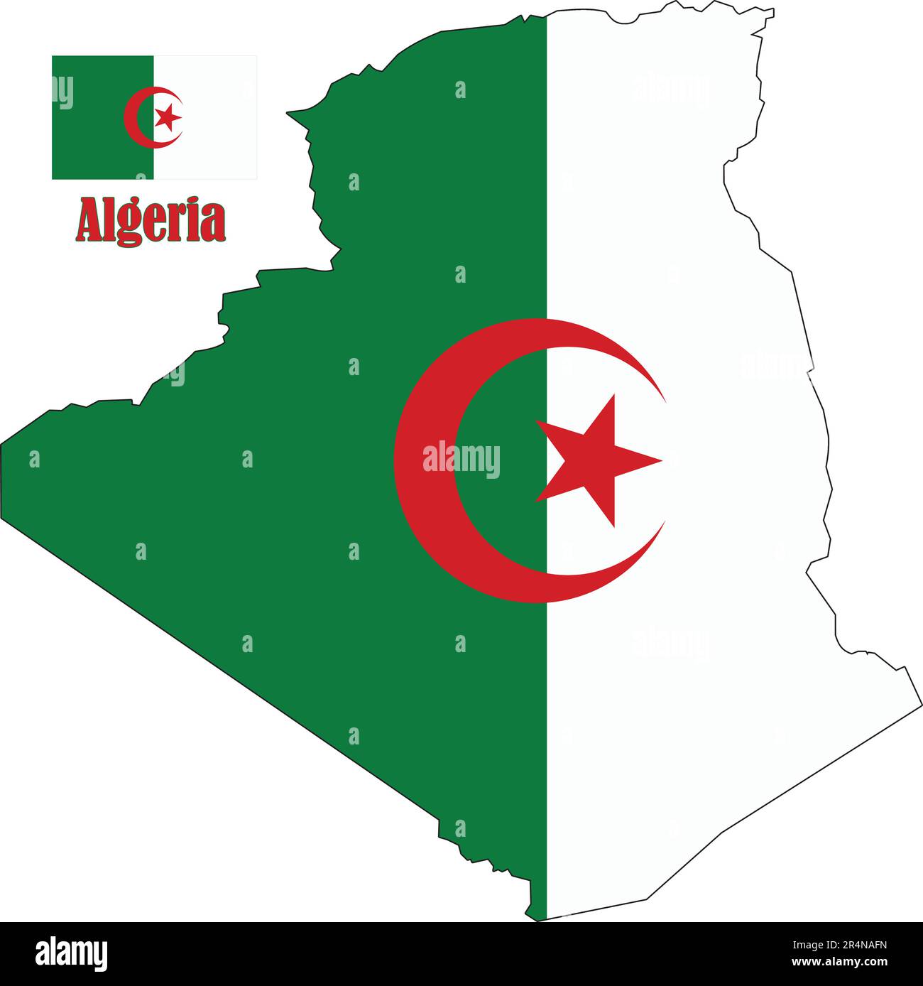 Mapa político de africa y europa Banque de photographies et d’images à ...