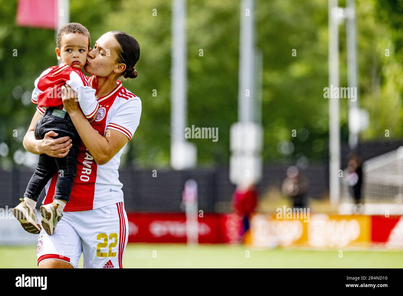AMSTERDAM - Quinty Sabajo lors de la finale de la coupe Eredivisie ...