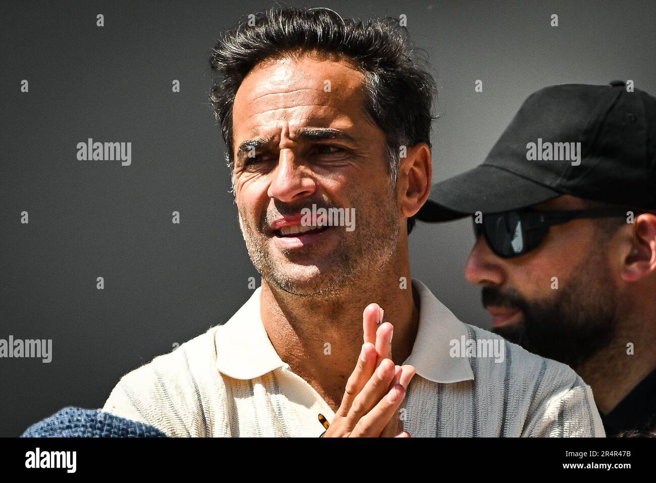 Florent PEYRE pendant la deuxième journée de Roland-Garros 2023 ...
