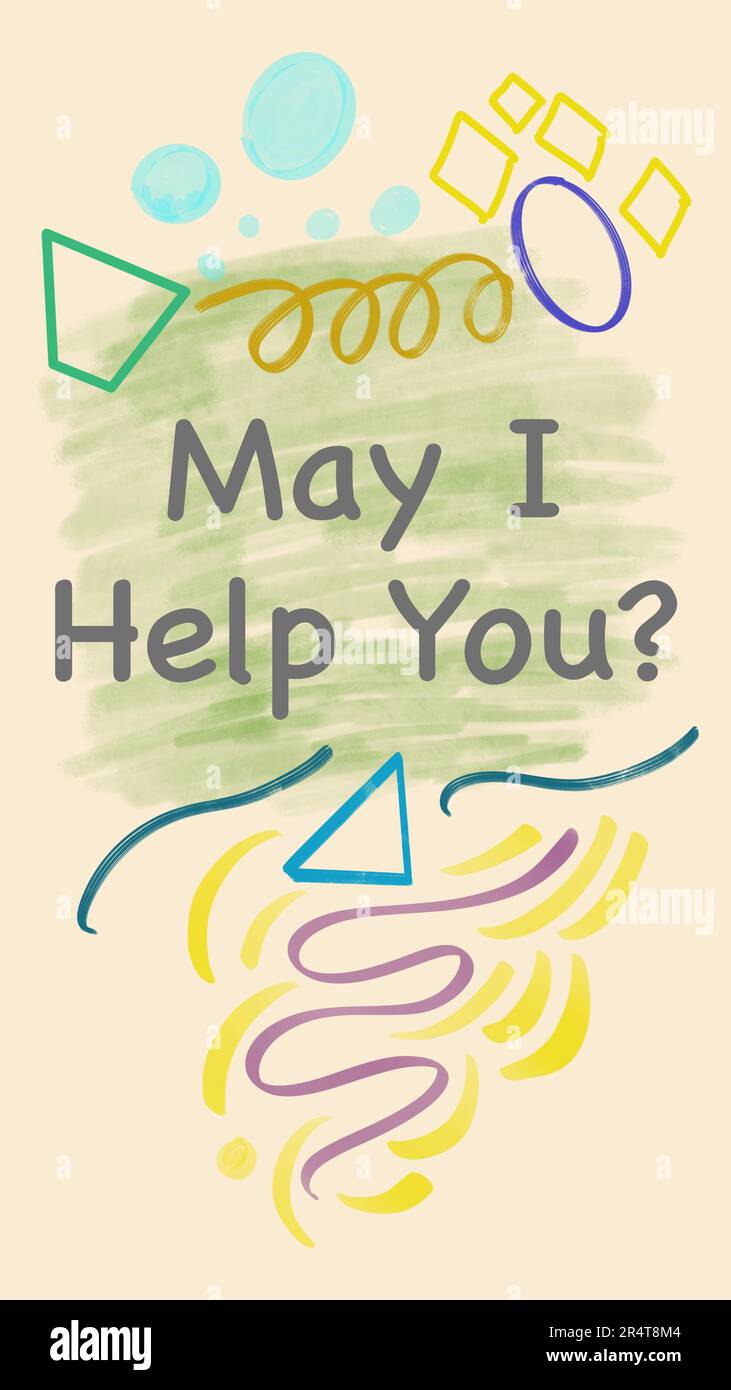 How may i help you Banque de photographies et d’images à haute ...