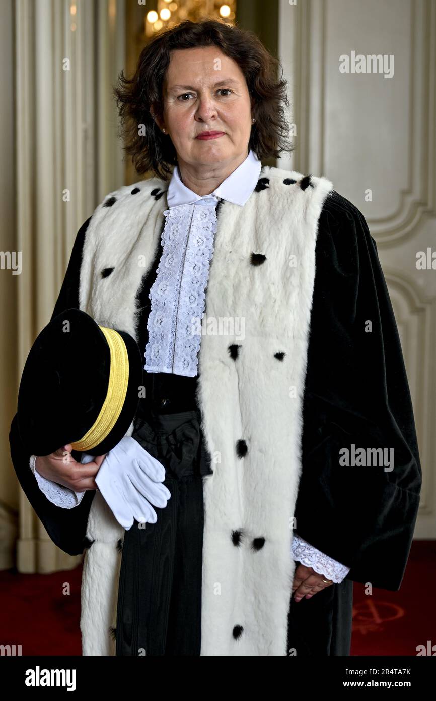 Bruxelles, Belgique. 22nd mai 2023. Hilde François photographié lors d ...
