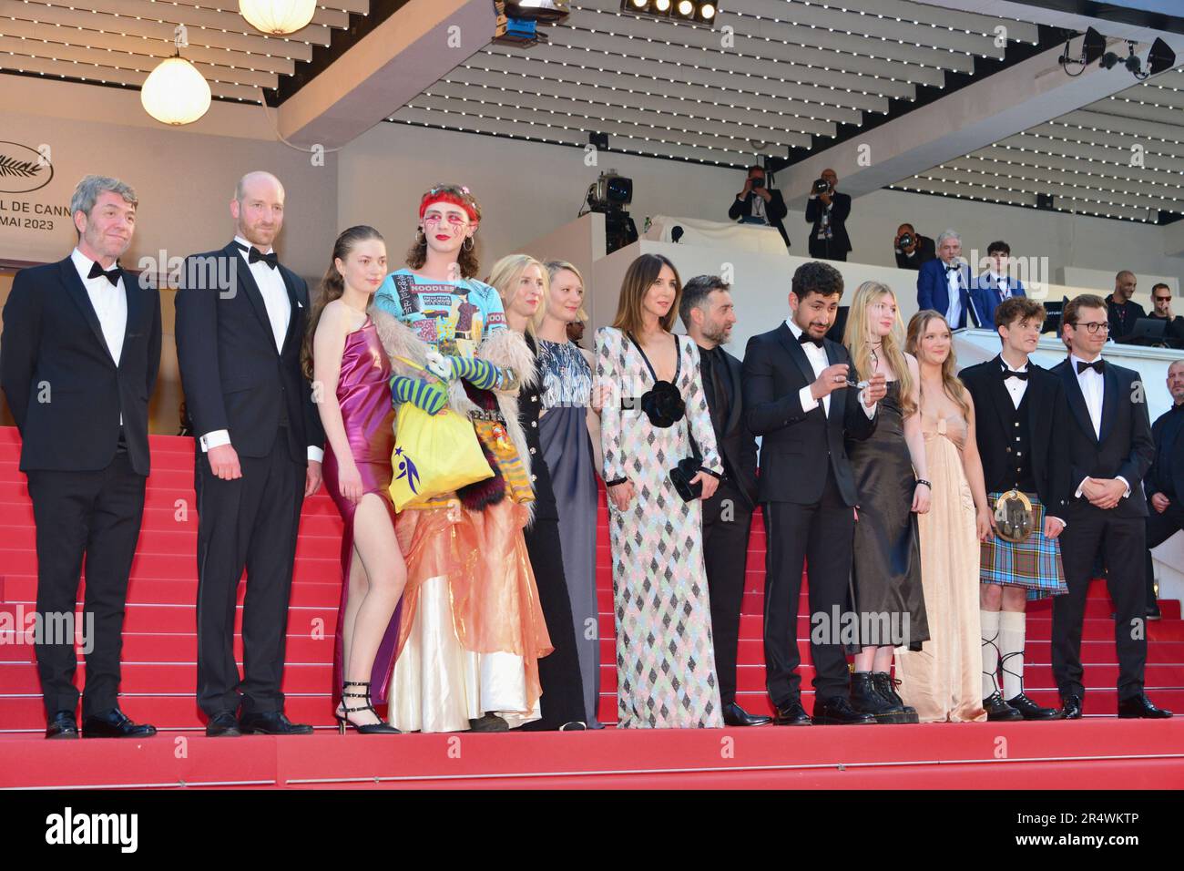 Acteurs du film "Club Zero": Philippe Bober, Lukas Turtur, Ksenia Devriendt, Luke Barker ...