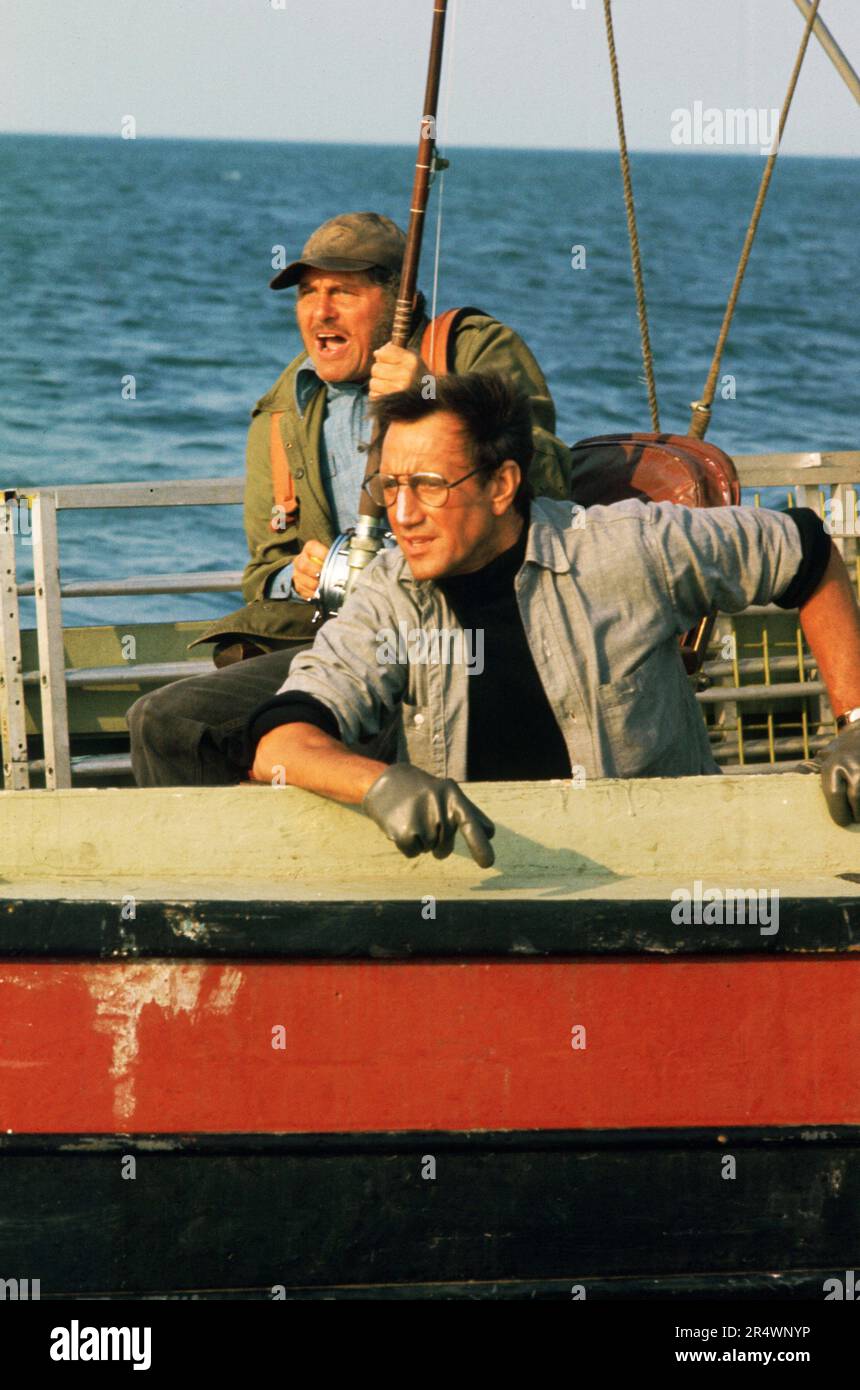 Robert shaw jaws (1975) Banque de photographies et d’images à haute résolution - Alamy