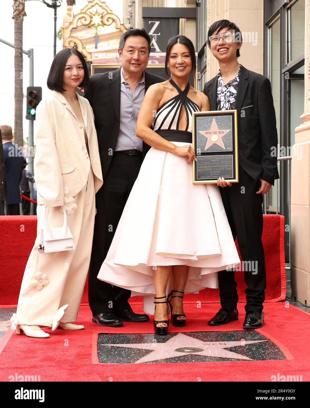Ming-Na Wen, second right, known for her roles in "The Joy Luck Club ...