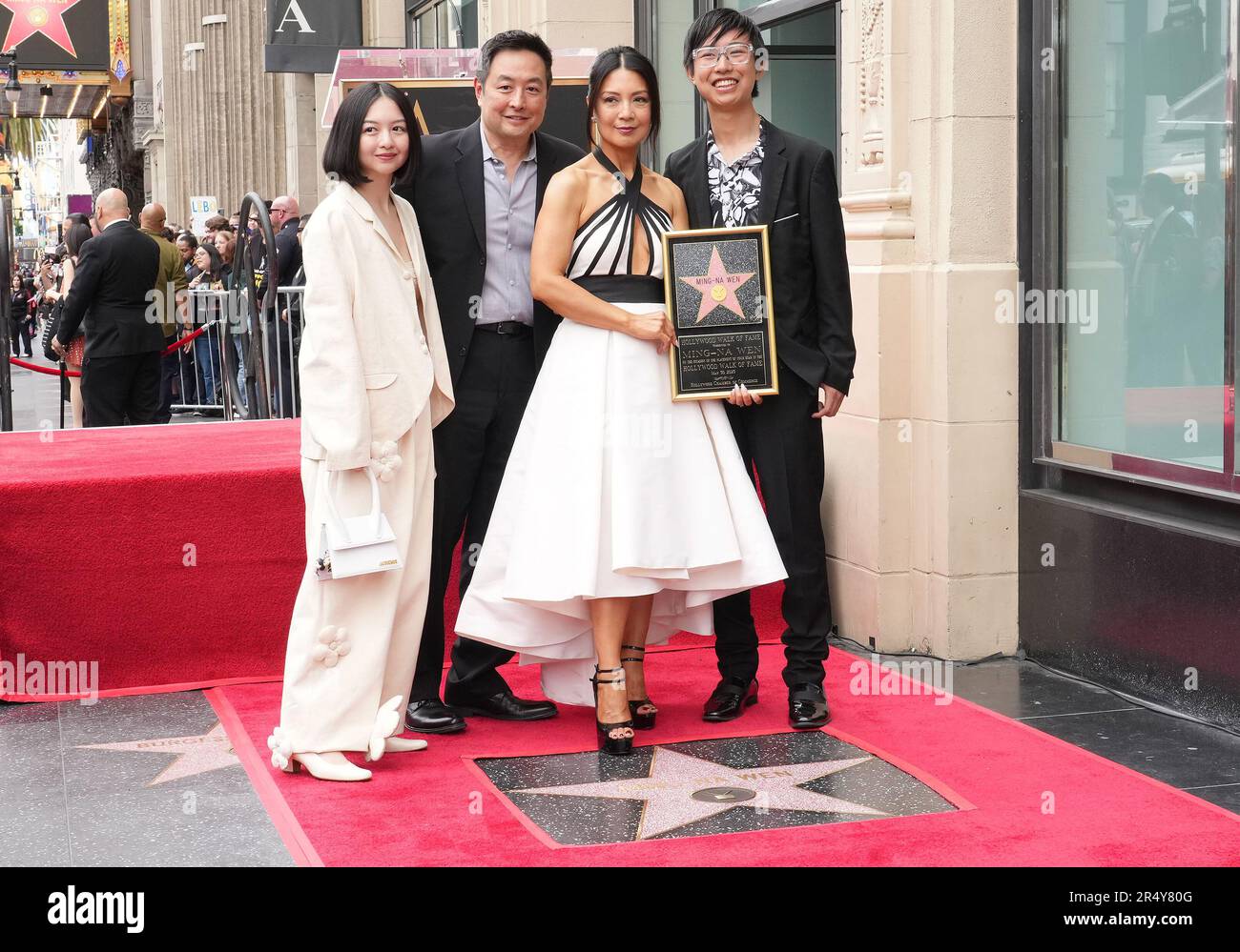 Los Angeles, États-Unis. 30th mai 2023. (G-D) Michaela Zee, Eric ...