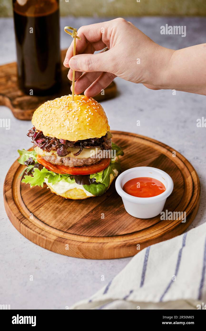 Caramelised onion Banque de photographies et d’images à haute ...