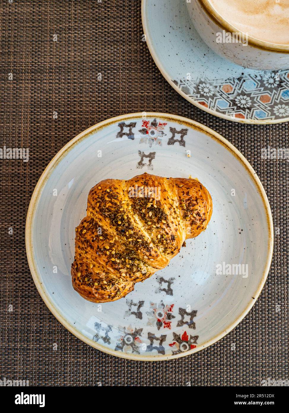 Croissant zaatar Banque de photographies et d’images à haute résolution ...