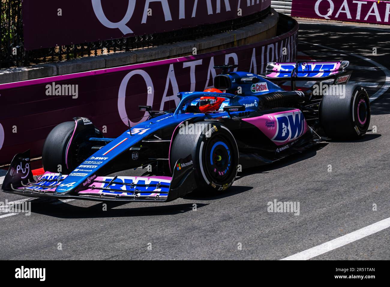 Monte-Carlo, Monaco, circuit de Monaco, 26 mai 2023 : Esteban Ocon ...