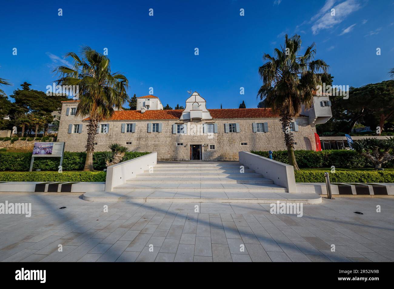 Zagreb, Croatie. 07th mai 2023. Vue sur la Maslinica, le seul village ...