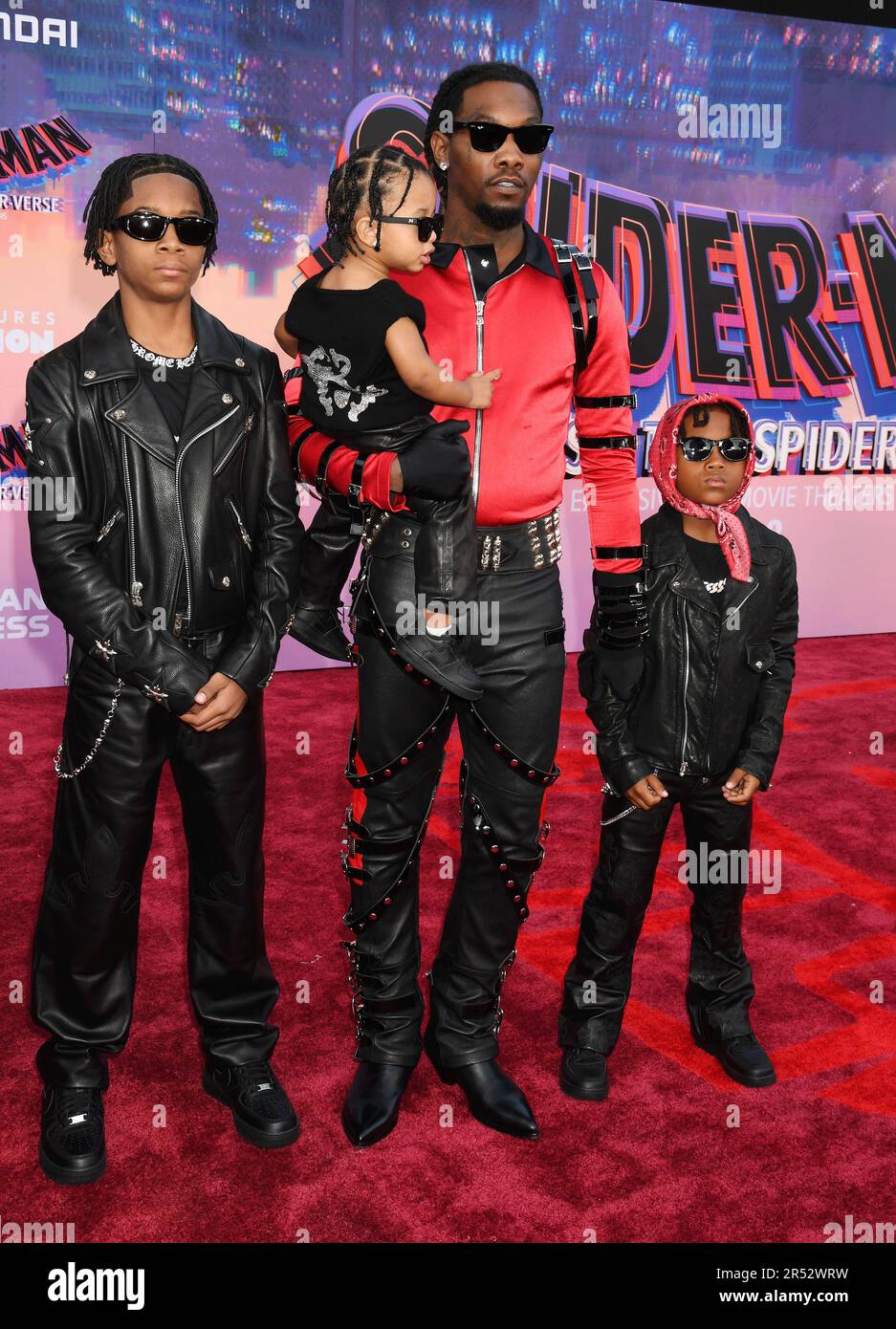 Los Angeles, Californie 30th mai 2023. (G-D) Cephus Jordan, Cephus Wave ...