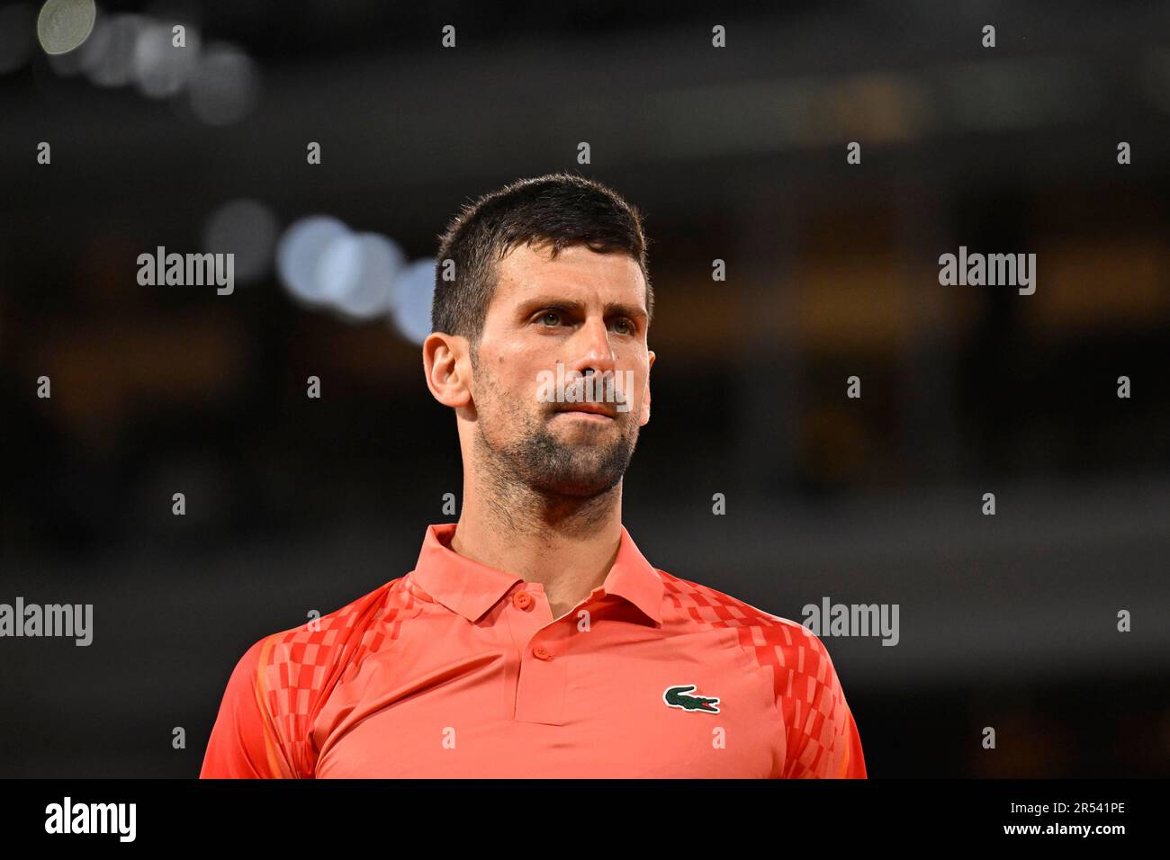 PARIS, IF - 31.05.2023 : ROLAND GARROS 2023 - Novak Djokovic lors du tournoi Roland Garros 2023 ...