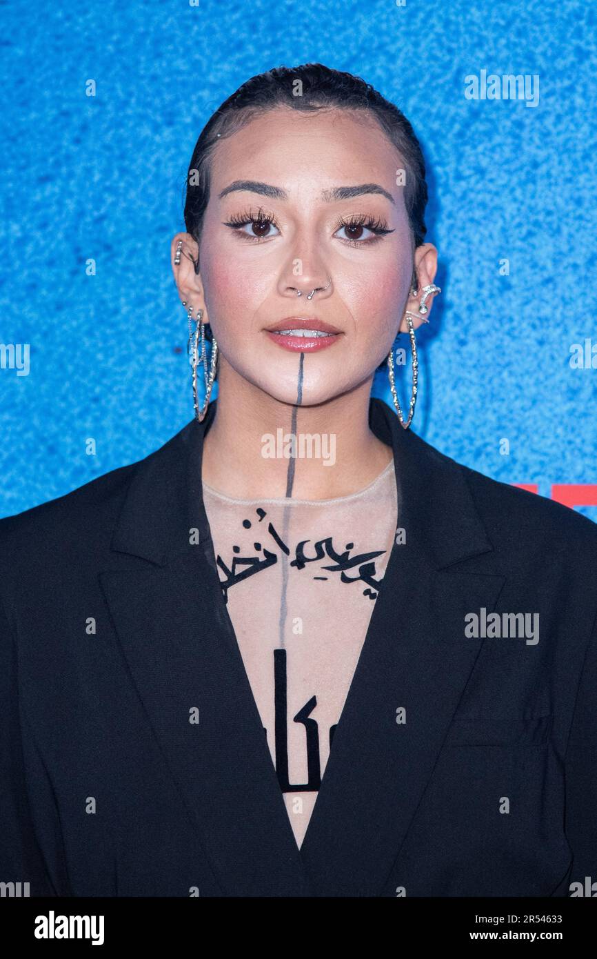 Paris, France. 31st mai 2023. Nayra participe à la photo de la Nouvelle ...