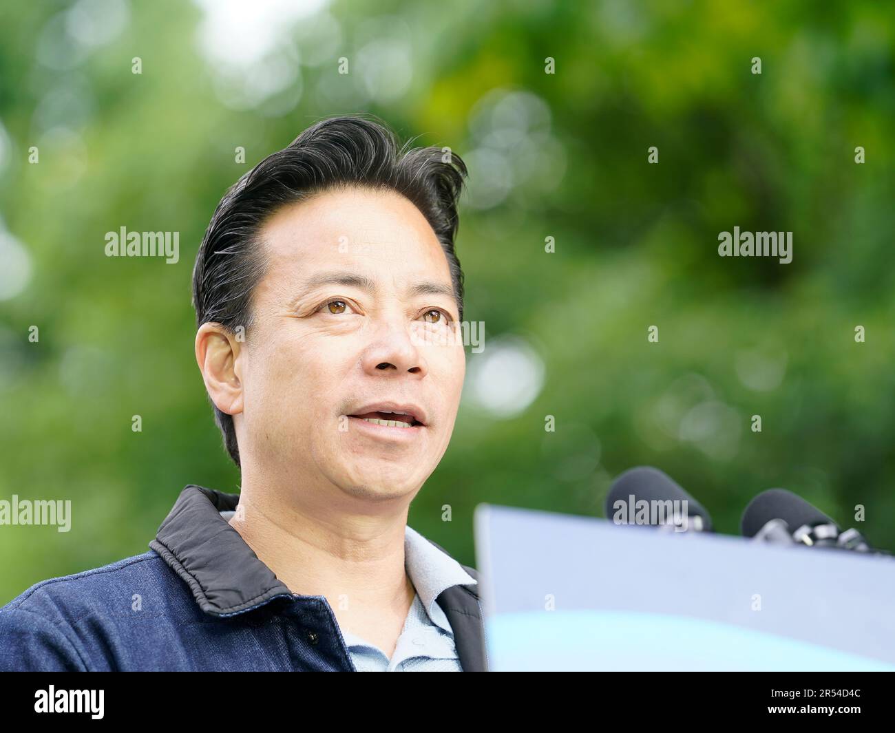 Ministre du logement et maire de vancouver Banque de photographies et d ...