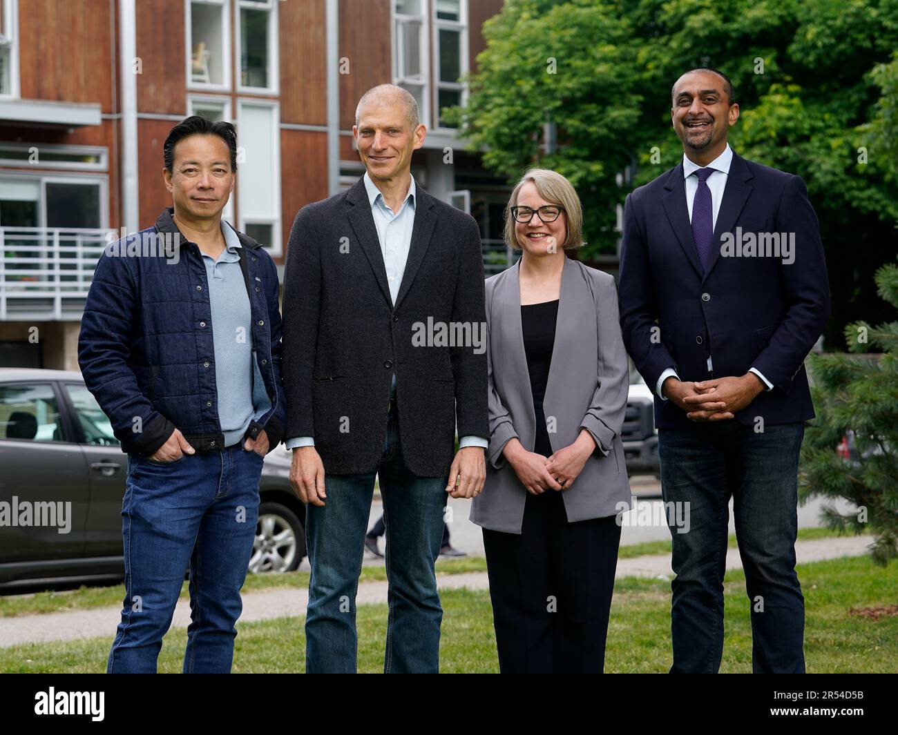 Ministre du logement et maire de vancouver Banque de photographies et d ...