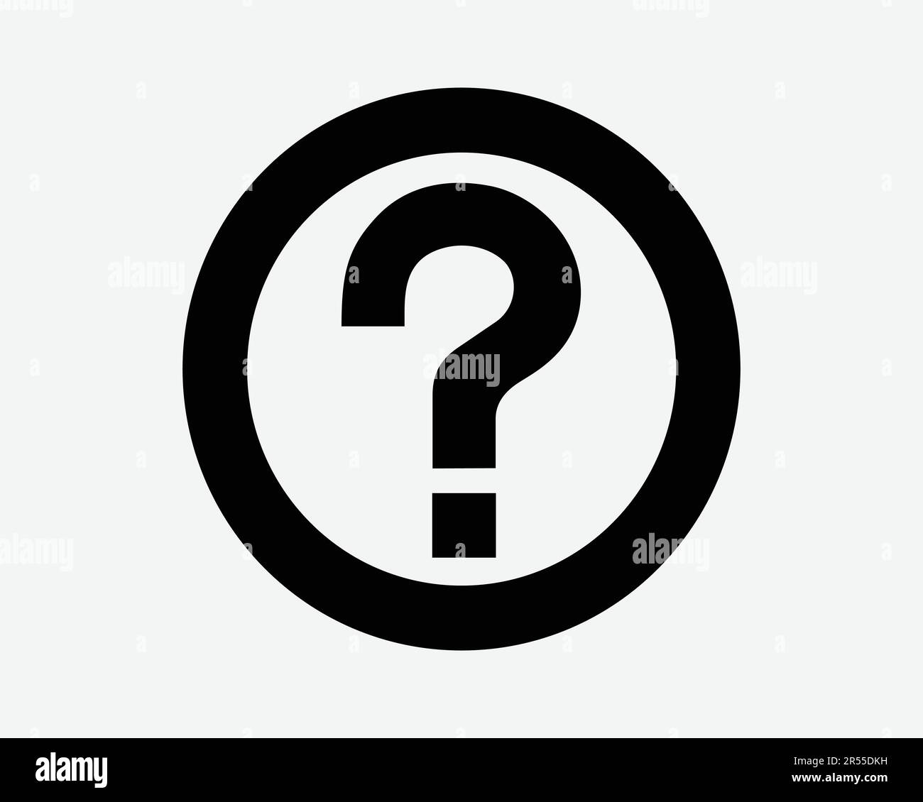 Icône point d'interrogation rond. Aide FAQ informations sur la requête ...