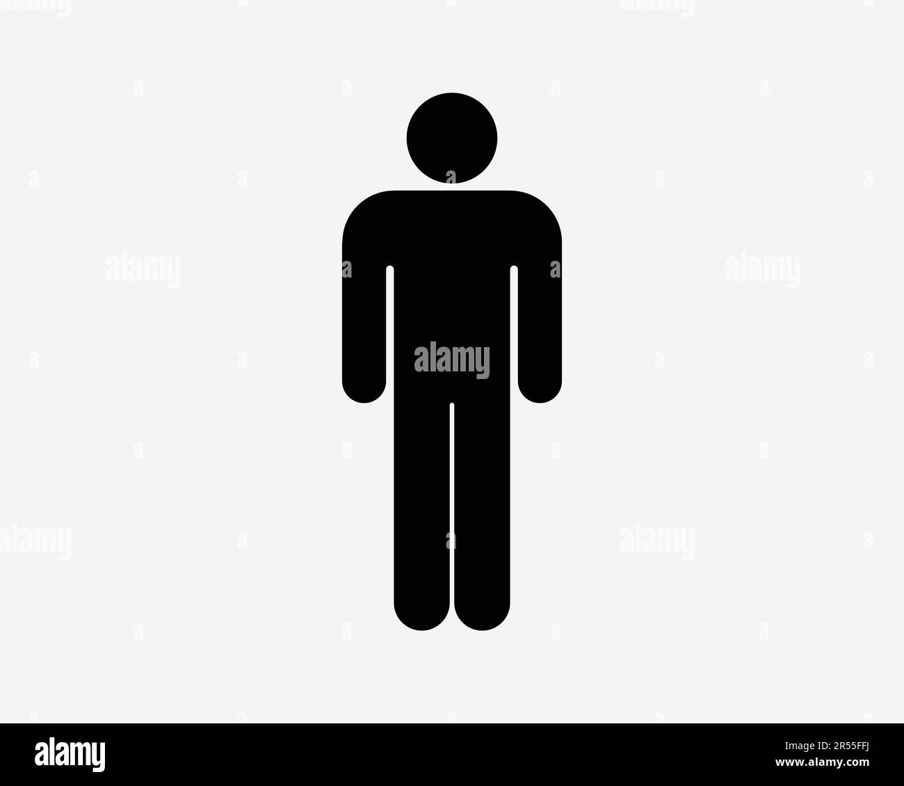 Icône représentant une personne de la figure Stick. Homme Garçon Homme ...