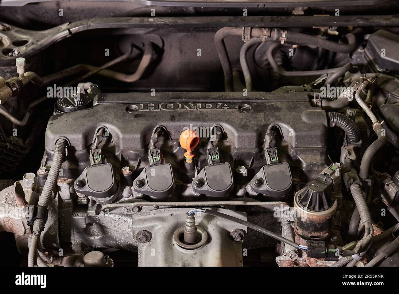 Honda accord intérieur Banque de photographies et d’images à haute résolution - Alamy