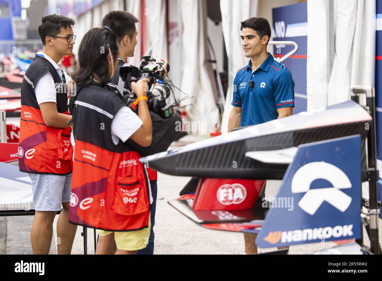 Jakarta, Indonésie - 01/06/2023, SETTE Camara (BRA), NIO 333 Formula E Team, Spark-NIO, NIO 333 ...