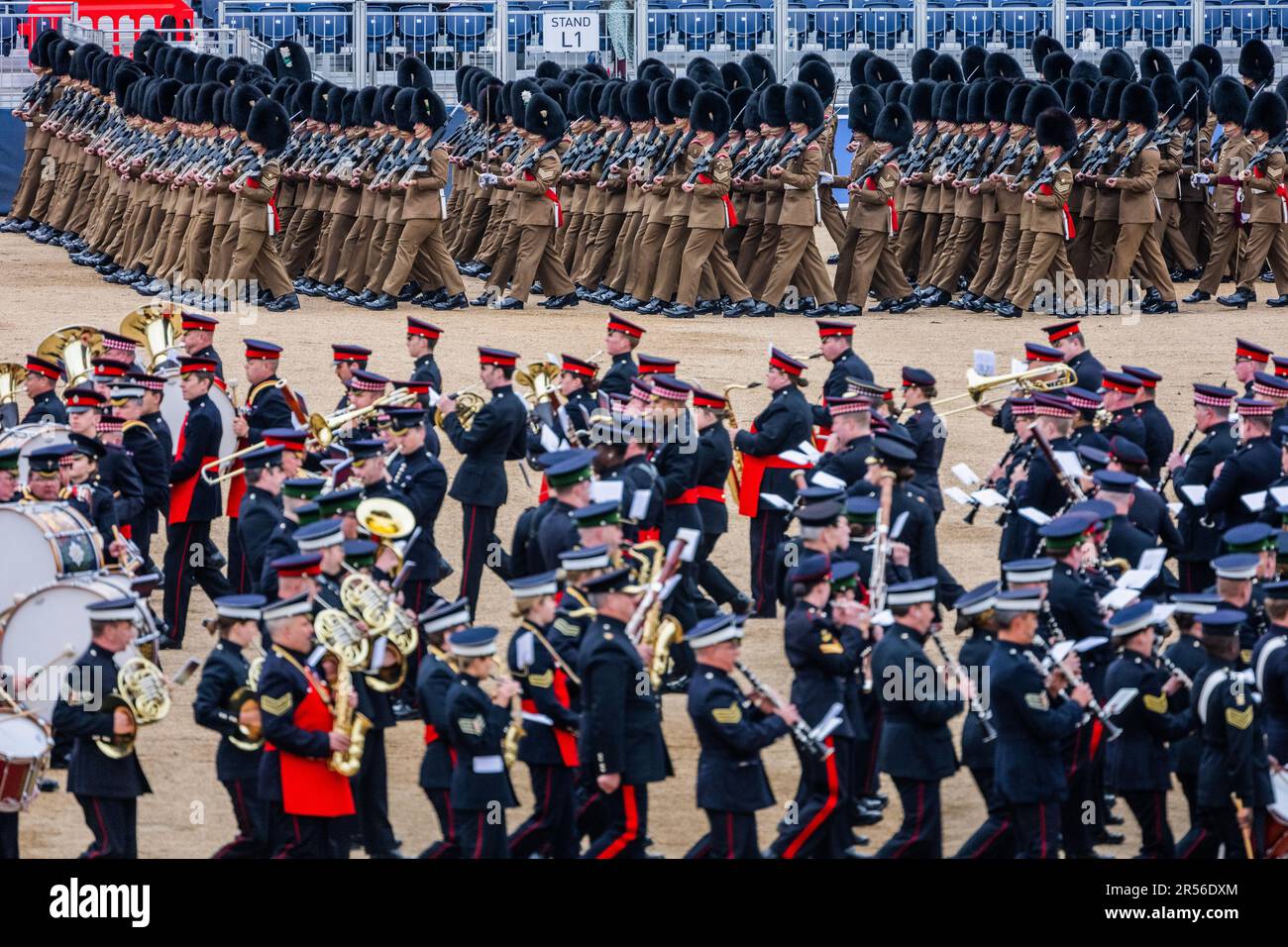 Londres, Royaume-Uni. 1 juin 2023. Le Brigade Major de la Division des ...