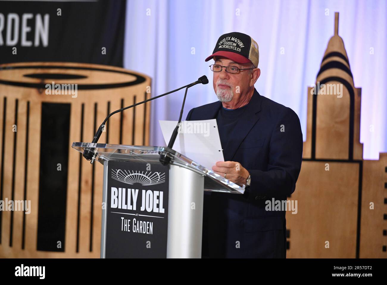 Photo by: NDZ/STAR MAX/IPx 2023 6/1/23 Billy Joel makes an announcement ...