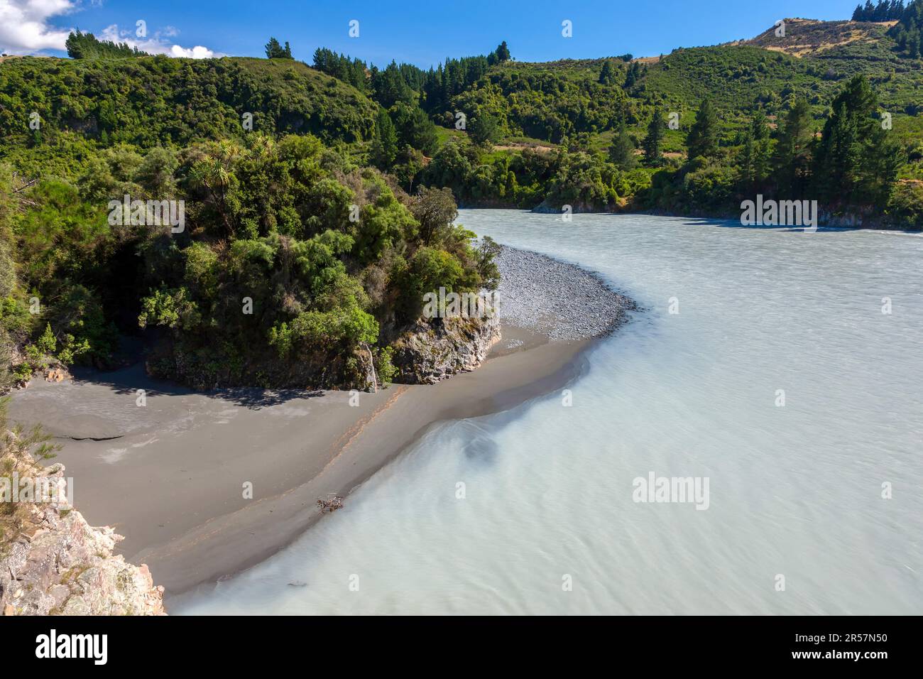 Rakaia river Banque de photographies et d’images à haute résolution - Alamy