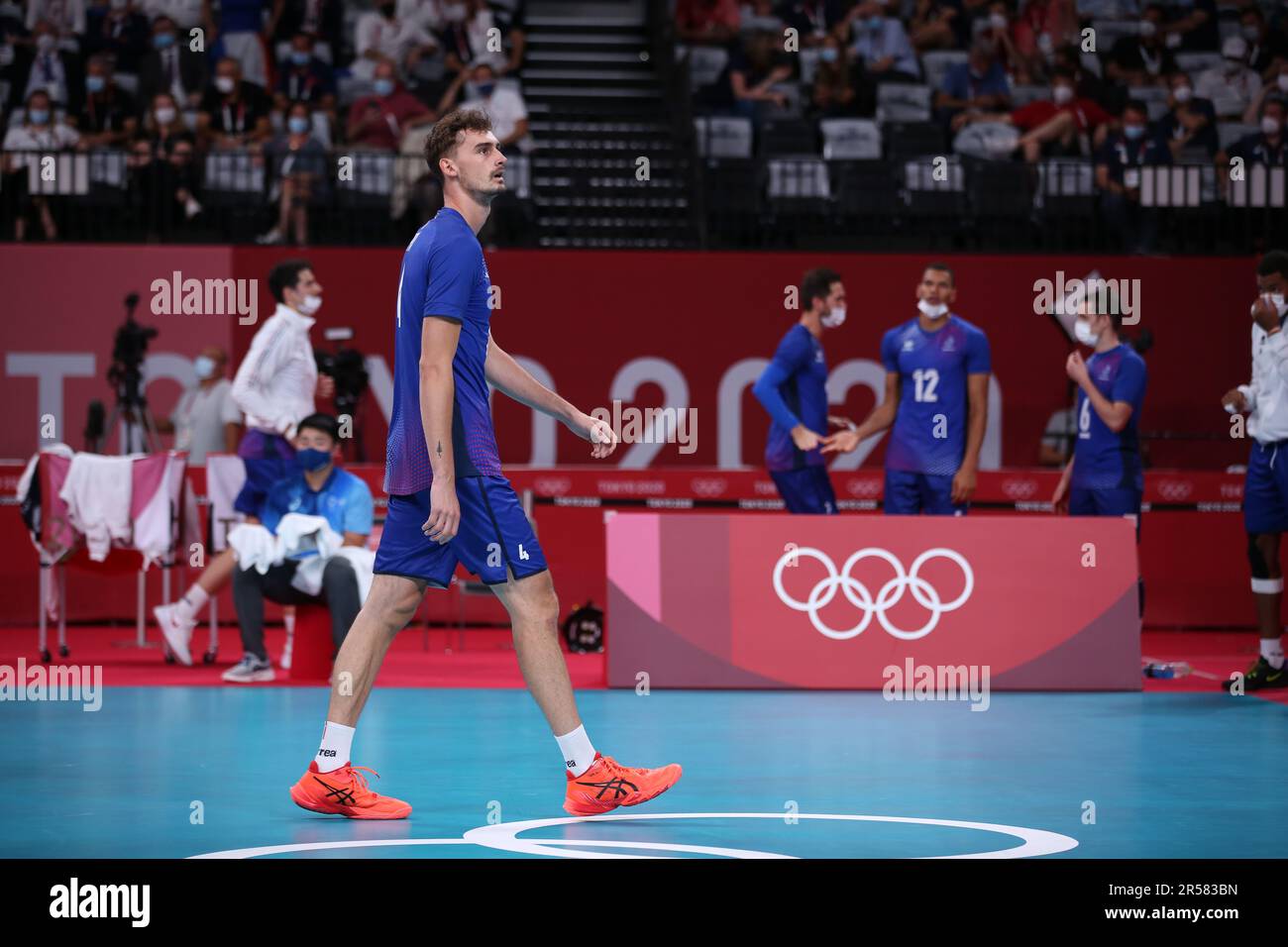 7 AOÛT 2021 - Tokyo, Japon: Jean PATRY #4 de Team France dans le match ...