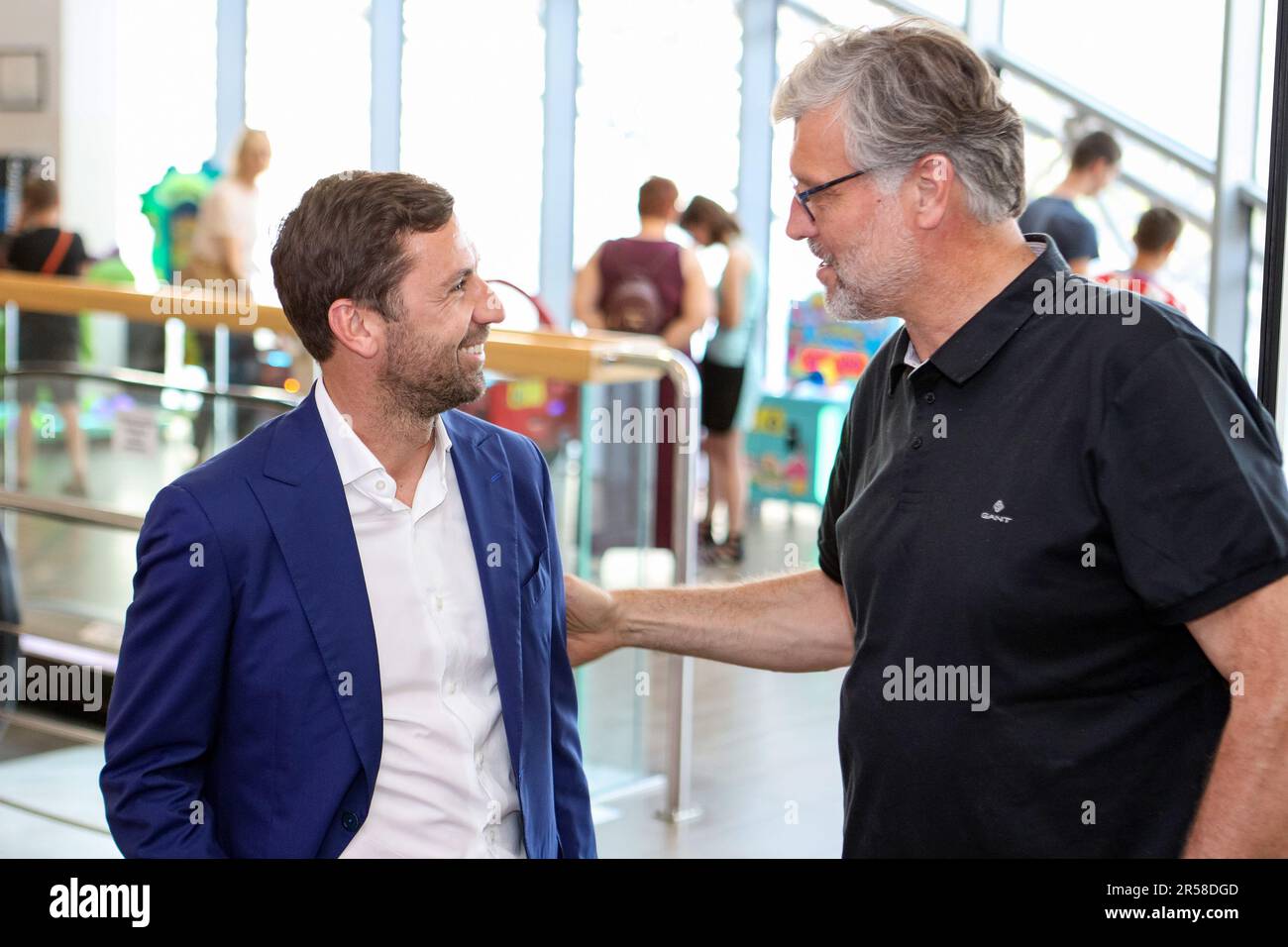 Zadar, Croatie. 01st juin 2023. Darijo Srna à la première exclusive du ...