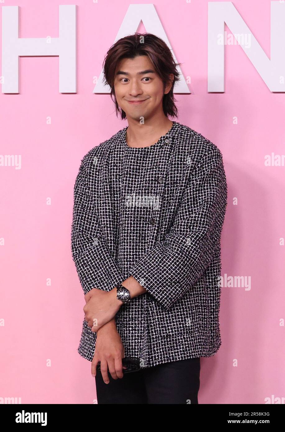 Tokyo, Japon. 1st juin 2023. L'acteur taïwanais Chen Bolin pose pour un appel photo à la ...