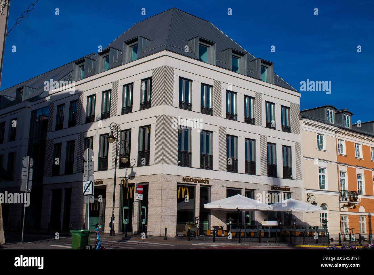 Varsovie, Pologne - 28 mai 2023 Architecture et paysage urbain du ...