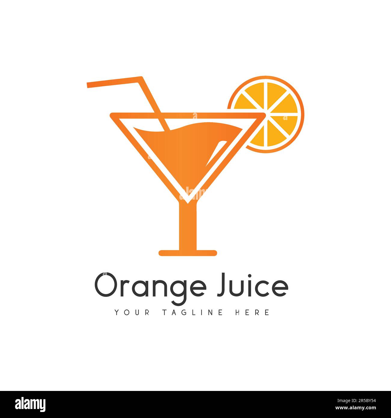 Du jus d'orange Banque d'images vectorielles - Alamy