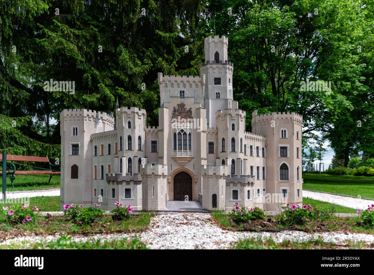 Marianske Lazne, République Tchèque - 29 mai 2023 : Parc miniature de ...