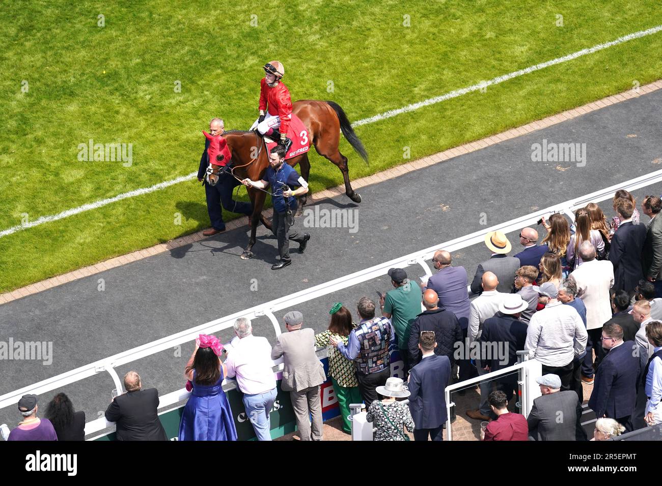 Imperial Fighter avec jockey Oisin Murphy avant les mises de Betfred ...