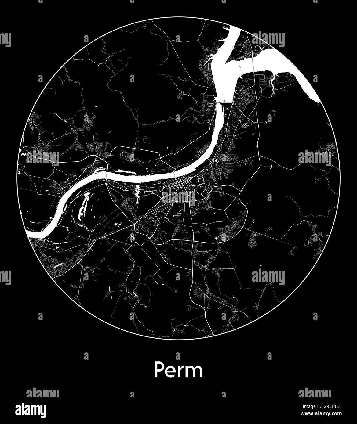 Carte russie europe map Banque d'images noir et blanc - Alamy